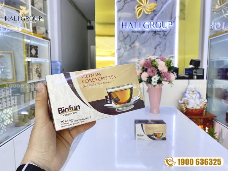 Giới thiệu Trà Biofun Đông Trùng Hạ Thảo tại TP HCM - Haligroup.info